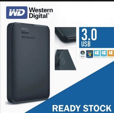 Usb 3 0 Portable External Hard Drive 1tb 750gb 640gb 500gb 320gb 250gb 120gb 80gb