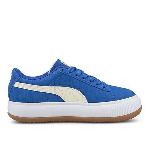Женские кеды PUMA Suede Mayu Olympian цвет голубой 38068609 купить в