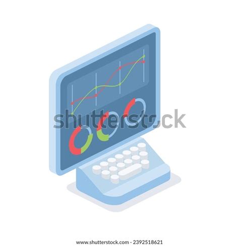 Graphs Charts Screen Analytics Vector 3d Stock Vector Royalty Free Graphs Charts Screen Analytics Vector 3d Stock Vector Royalty Free