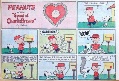 Peanuts By Charles Schulz Large Half Page Color Sunday Comic Feb