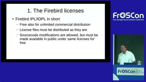 2023 Firebird Open Source Database Quick Start Youtube
