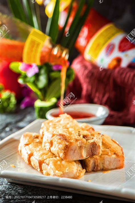脆皮五花肉中国菜系食品餐饮摄影素材汇图网