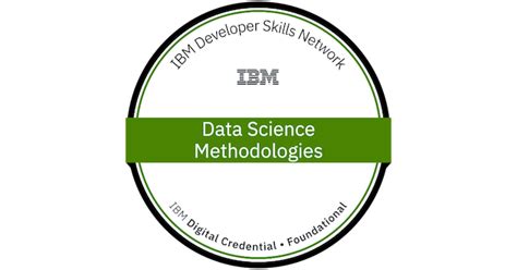 Data Science Methodologies Credly
