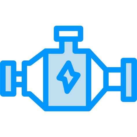 Engine Generic Blue Icon