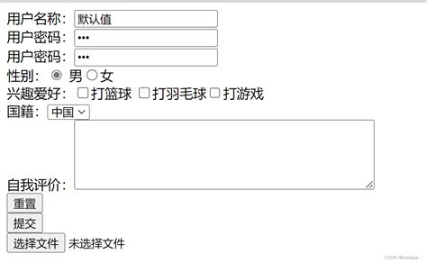 Html与web基础元素详解 Csdn博客