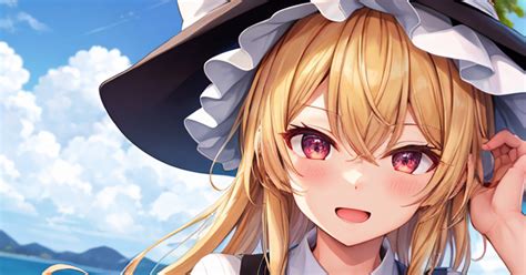 霧雨魔理沙 霧雨魔理沙 十六夜六花🌕のイラスト Pixiv
