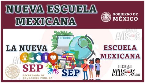 Nueva Escuela Mexicana SEP Mayo 2025 Avisos Bienestar 2024 2025