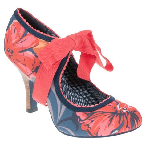 Ruby Shoo Willow Coral 09177 Court Shoes Humphries Shoes