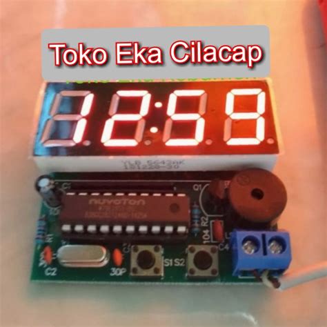 Led Digital Clock Kit Digital Clock Module Package For School Practice