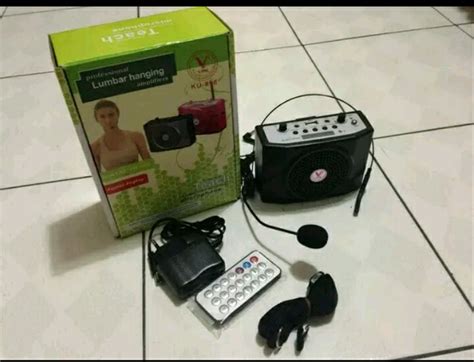 Jual Pengeras Suara Waistband Speaker Pinggang Pvk Di Lapak Kios