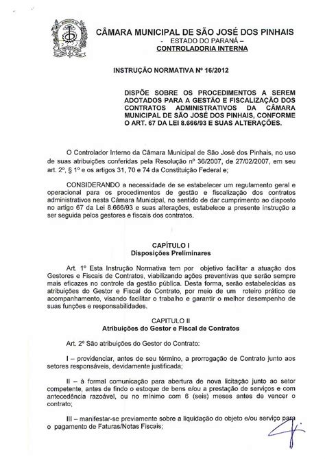 Pdf · Atribuições Do Gestor E Fiscal Do Contrato Por Meio De Um