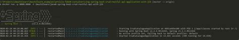 A Step By Step Guide On Containerizing Spring Boot CRUD RESTful API