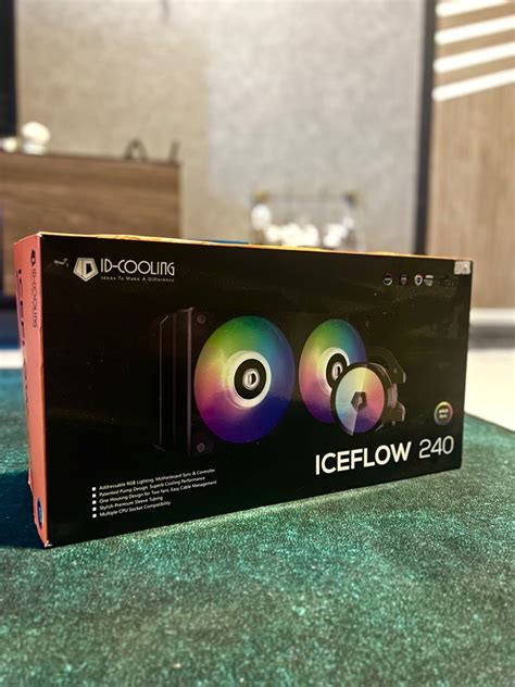 ID-Cooling Iceflow 240 VGA ARGB GPU Water Cooling, Computers & Tech ...