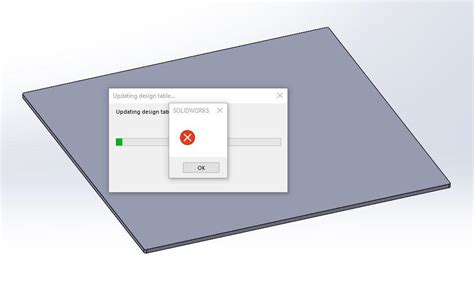 Super Helpful Error Message S Rsolidworks
