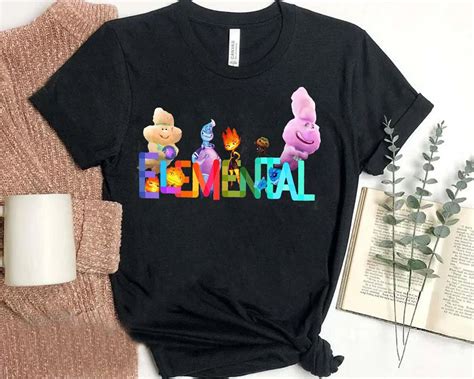 Disney Elemental Shirt Ember Wade Clod Grale Disney Pixar Shirt