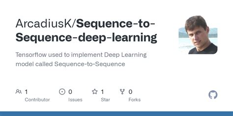 github arcadiusk sequence to sequence deep learning tensorflow used