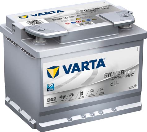 Varta Silver Dynamic AGM 560901068 D52 Batterie Zentrum