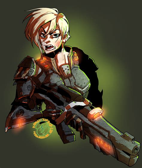 Wreck It Ralph Sgt Calhoun By Karniz On Deviantart