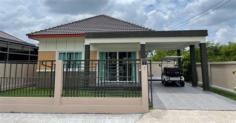 บ้านเดี่ยวชั้นเดียว ในโครงการ ศราญ ฮิลล์