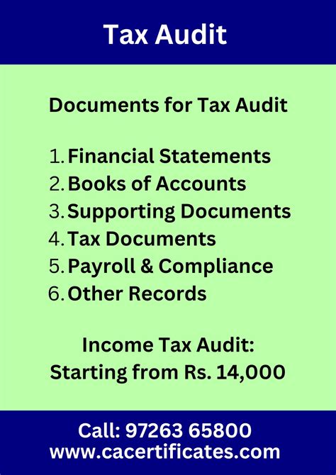 Tax Audit Service Across India