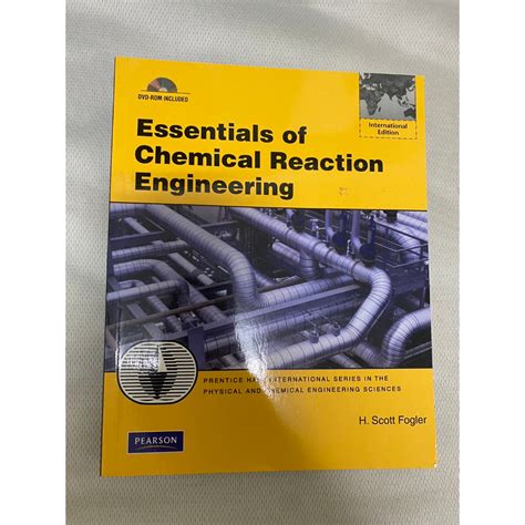 Essentials Of Chemical Reaction Engineering 蝦皮購物