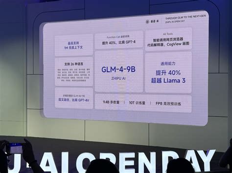 智谱ai开源glm 4 9b模型：全面超越llama3，1000k上下文，价格亲民 Ai资讯 冷月清谈