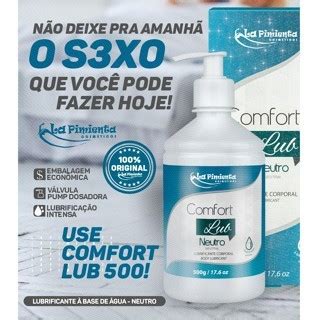 COMFORT LUB 500g OU 120g LUBRIFICANTE ÍNTIMO VENDIDO DO MERCADO