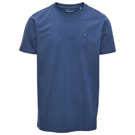 Knowledgecotton Apparel Alder Badge Tee T Shirt Mens Buy Online