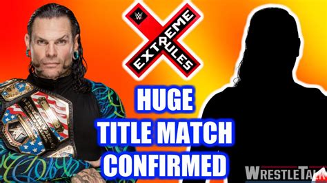 Huge Title Match Added To Wwe Extreme Rules 2018 Wrestletalk