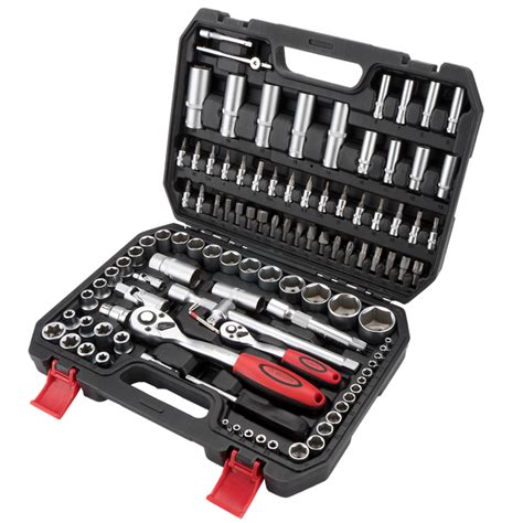 1 2 Square Socket Wrench Set Accessories And Ratchet 26592 Bellota