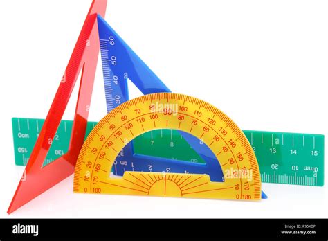 Triangle Protractor Clipart