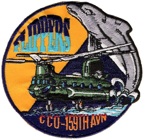 Boeing Ch 47 Chinook Helicopter Unit Patches And Decals From Around The World