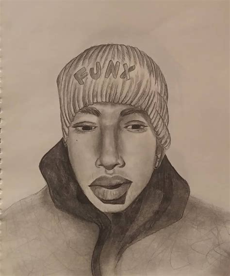 Nle Choppa Drawing Pencil Nle Choppa Cartoon Wallpape