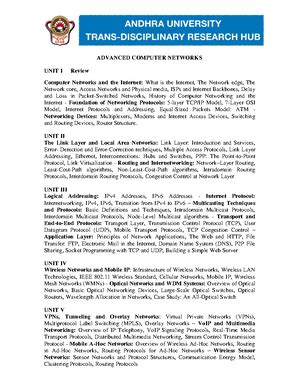 Aa Unit Notes Advanced Algorithms Jntuh Advanced Algorithms Unit