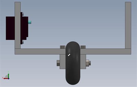 自平衡机器人自行车 Solidworks 2014 模型图纸免费下载 懒石网