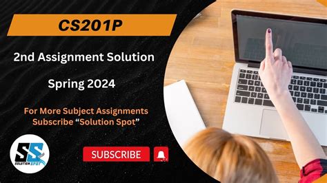 cs201p 2nd assignment solution spring 2024 cs201p assignment 2