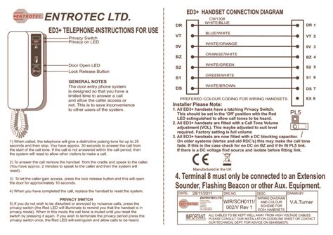 Entrotec Installation Instructions