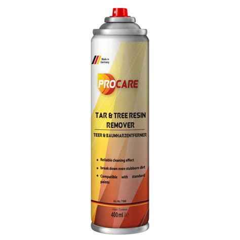 Tar And Tree Resin Remover