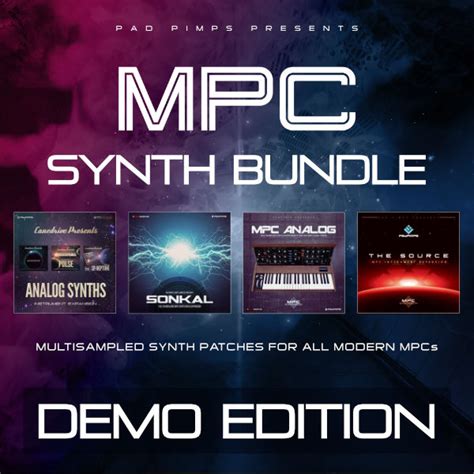 Multisampled Analog And Digital Synth Instruments For Mpc And Force