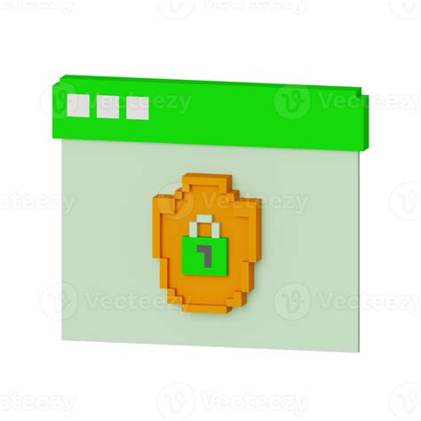 3d Icon Cyber Security Illustration Concept Icon Render 25277660 PNG