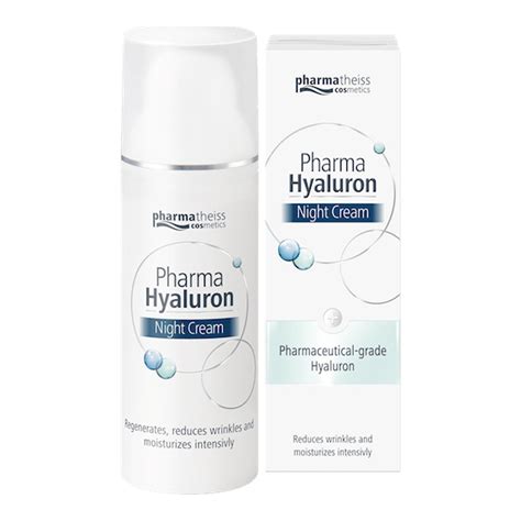 Хиалуронов нощен крем за лице х 50мл МЕДИФАРМА | Hyaluronic night cream ...