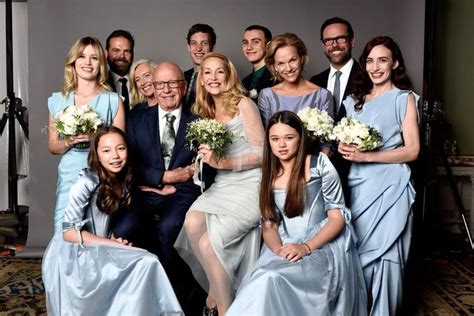 We Are All Rupert Murdochs Teen Daughter In His Wedding Photo