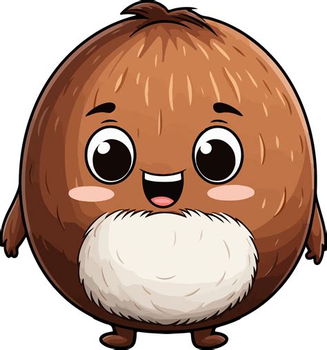 Ai Generado Linda Coco En Dibujos Animados Estilo En Dibujos Animados Estilo 37224583 Png