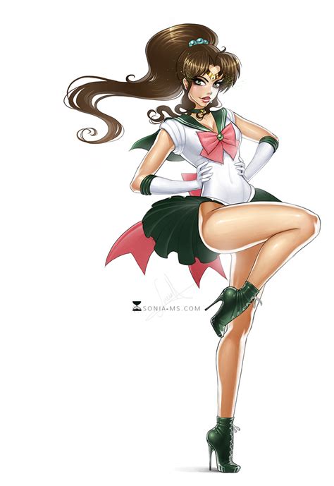 Commission Sailor Jupiter By Soniamatas On Deviantart
