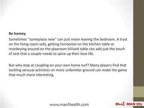 PPT Better Sensual Activity Tips Location Location Location PowerPoint Presentation ID