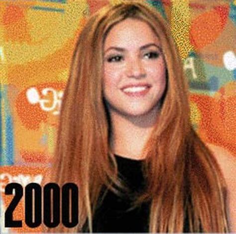 Shakiras Aging Timeline Barnorama