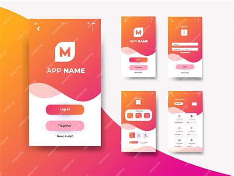 premium vector ui app design