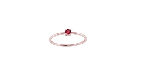 14kt Solid Gold Ruby Ring White Gold Rose Gold Wedding Etsy