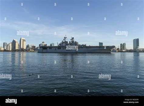 San Diego Feb 2 2018 The Amphibious Assault Ship Uss America Lha 6