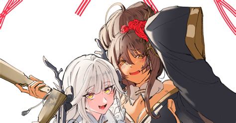 Girl Nikke Blanc Nikke The Goddess Of Victory ブランとノワール Pixiv